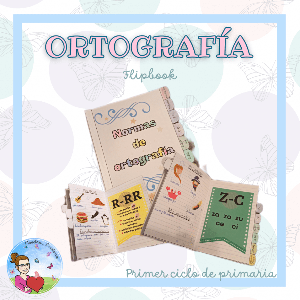 Flipbook ortográfico – Recursos educativos Maestra._.Cristina