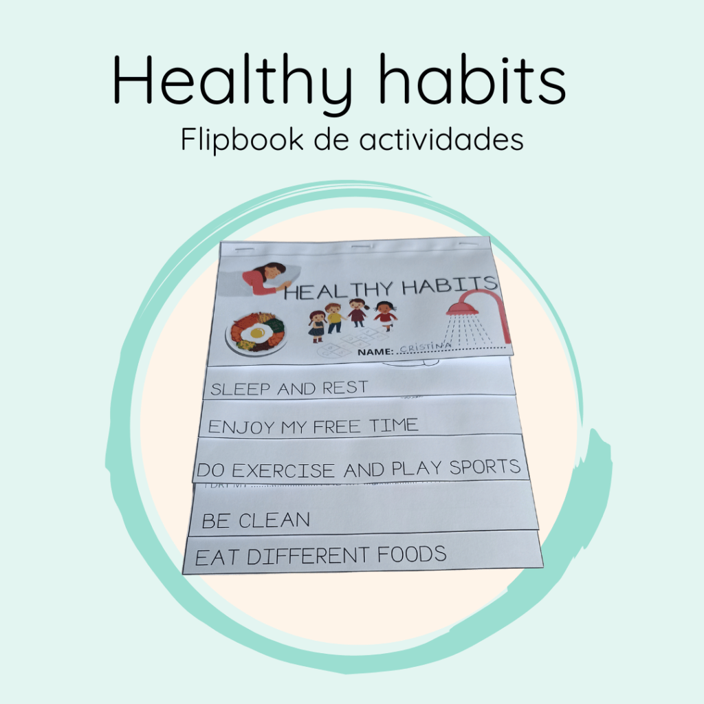 Flipbook: Healthy habits – Recursos educativos Maestra._.Cristina